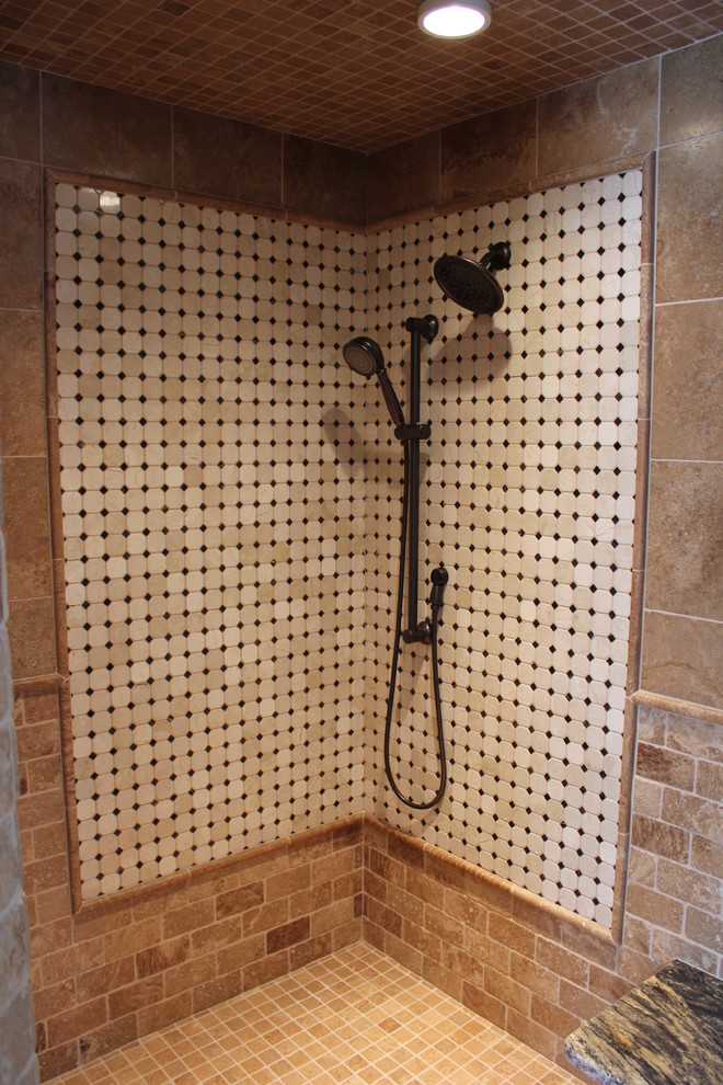 Travertine & Marble Master Bathroom - Bathroom - Other - by Stone Creek ...