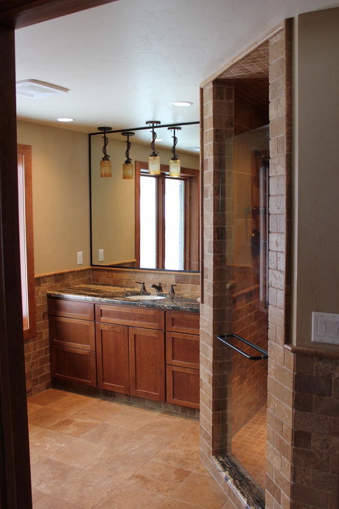 Travertine & Marble Master Bathroom - Bathroom - Other - by Stone Creek ...