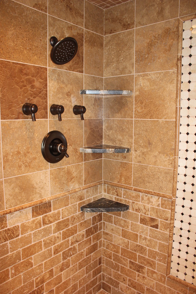 Travertine & Marble Master Bathroom - Bathroom - Other - by Stone Creek ...