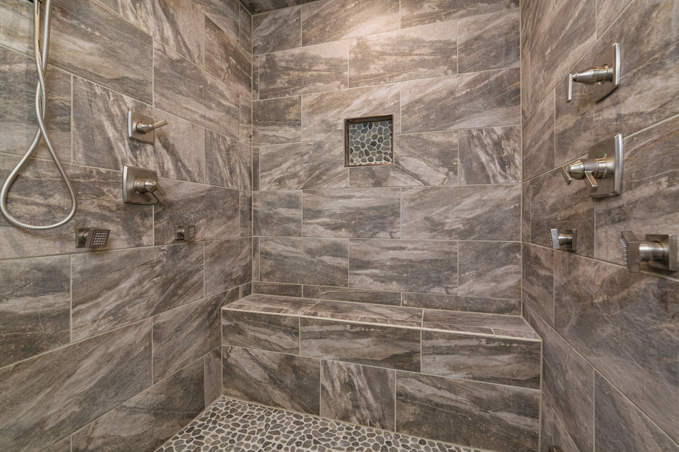 Trestrail: Custom Home Built By Big Street - Transitional - Bathroom ...
