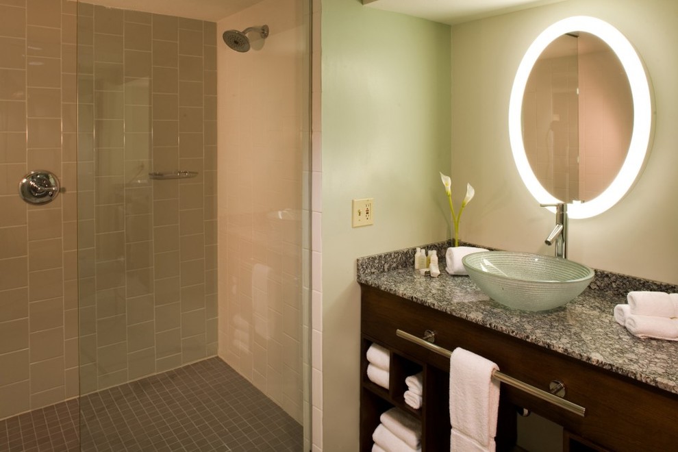 Trinity Lighted Mirror by Electric Mirror - Contemporary - Bathroom - Chicago - by Lightology ...