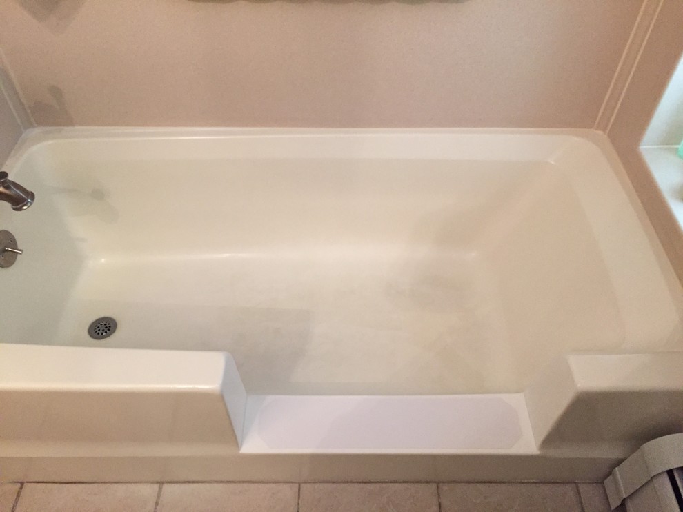 Tub Cuts Before and after - Transitional - Bathroom - Philadelphia - by ...