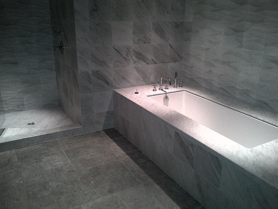 Tub Deck Modern Bathroom Vancouver By Tavo Stone Contracting