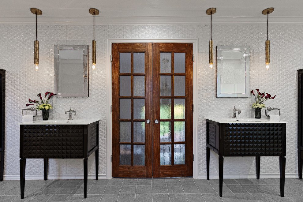 Tudor Revival - Transitional - Bathroom - Other - by Lauren Levant ...