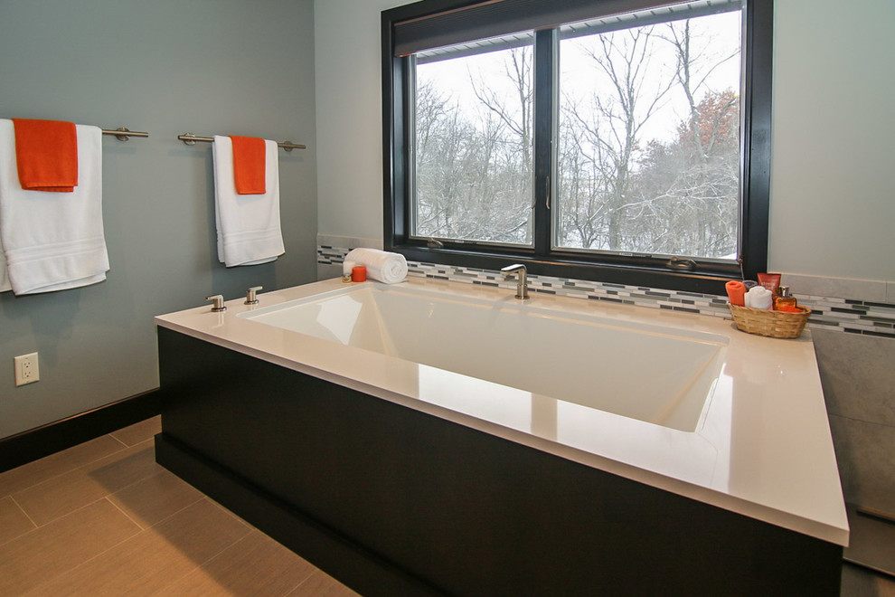 Undermount Tub in Modern Master Bathroom. - Modern - Bathroom - Other ...