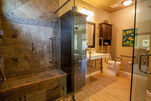 Universal Design Bathroom - Transitional - Bathroom - Phoenix - by ...