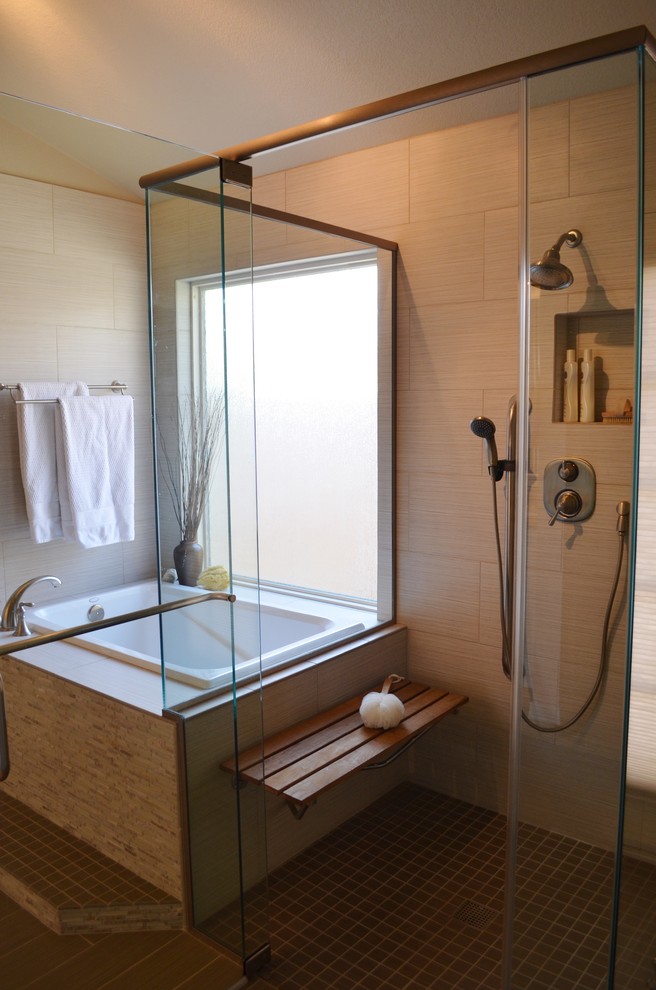 Universal design Master Bath - Contemporary - Bathroom - Phoenix - by ...