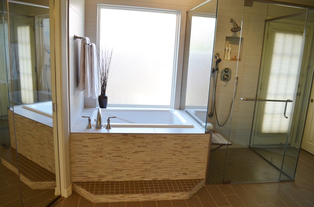 Universal design Master Bath - Contemporain - Salle de Bain - Phoenix ...