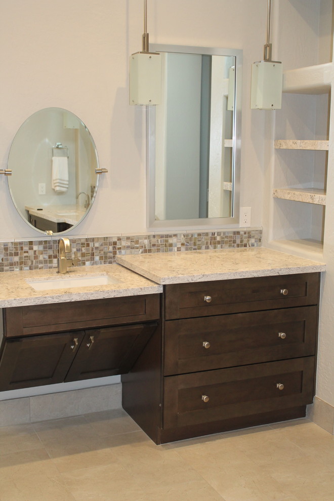 Universal Design Master Bathroom Remodel - Transitional - Bathroom ...
