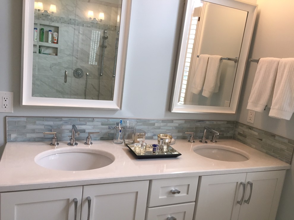 Universal Design Transitional Master Bathroom - Transitional - Bathroom ...