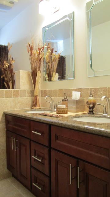 Vanity + Countertop + Splash - Contemporary - Bathroom - San Diego - by ...