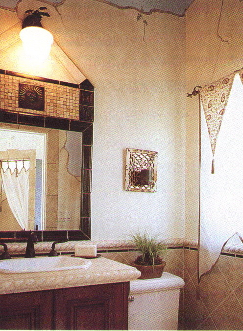 Villa Tuscany Pool Pavilion - Mediterranean - Bathroom - Seattle - by ...
