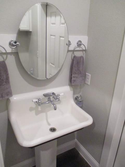 Vintage cast iron wall sink from 1920’s - Bathroom - Dallas - by ...