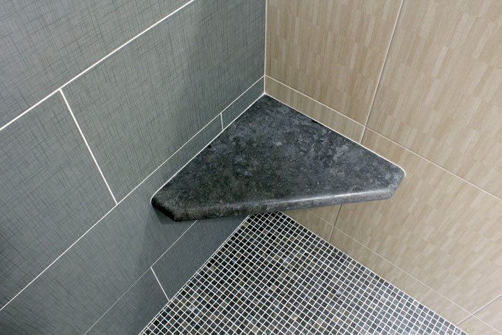 W. Master, Hall, Bedroom Bathroom and Laundry Room - Modern - Bathroom ...