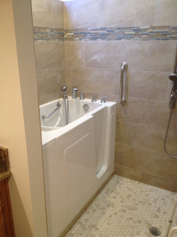 Walk-In Bathtub Spaces - Traditional - Bathroom - Los Angeles - by ...