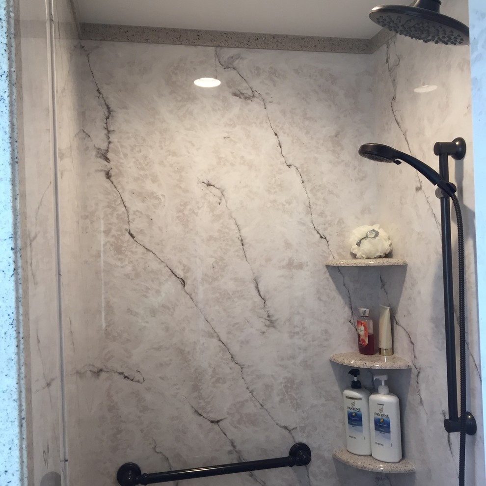 Walk-in Shower Bath Remodel - Transitional - Bathroom - Other - by DreamMaker Bath and Kitchen ...