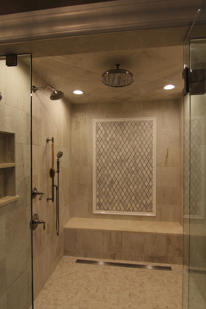 Walk-In Shower - Traditional - Bathroom - Philadelphia - by Ernst ...
