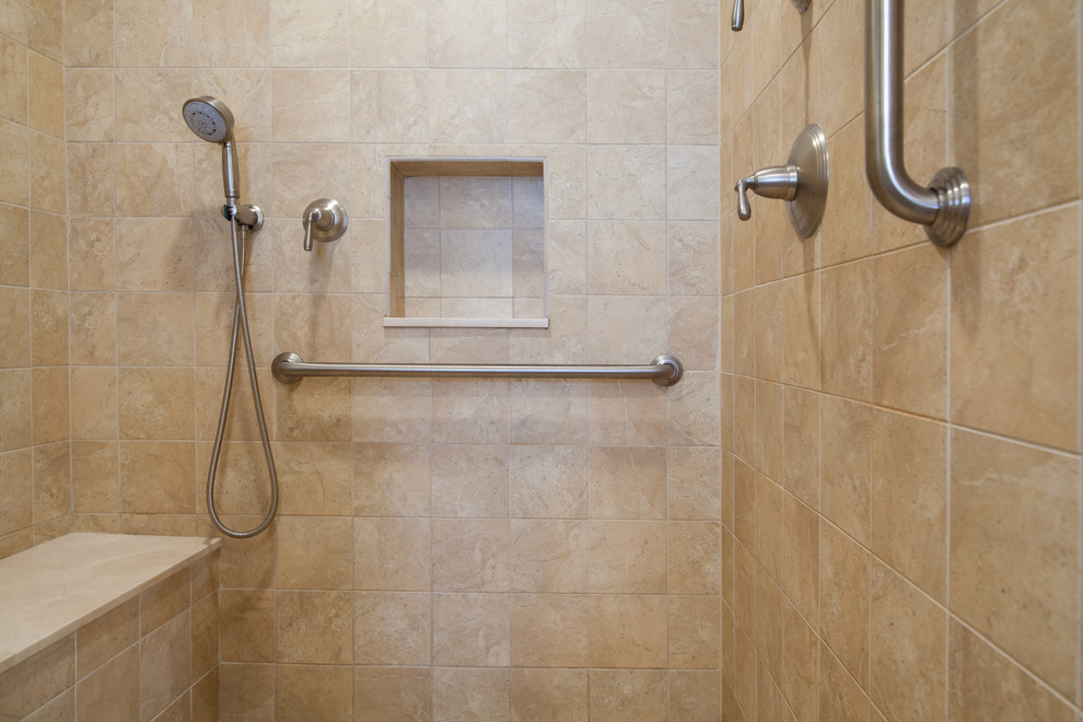 Walk-In Shower - Traditional - Bathroom - New York - by KTM Architect ...