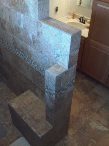 Walk in shower - Traditional - Bathroom - Phoenix - by Novak Home ...