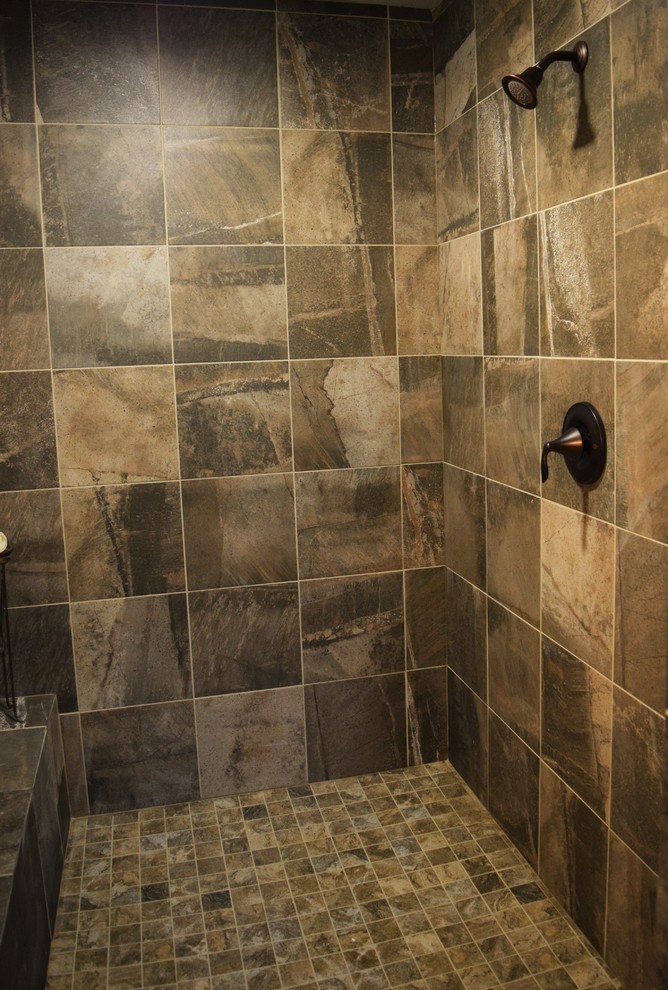 Walk in Shower room - Craftsman - Bathroom - Other - by CTW Abbey ...