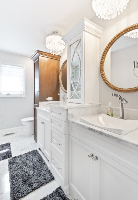 Walkers Grove Remodel | Kitchen, Bath + Foyer - Modern - Badezimmer ...