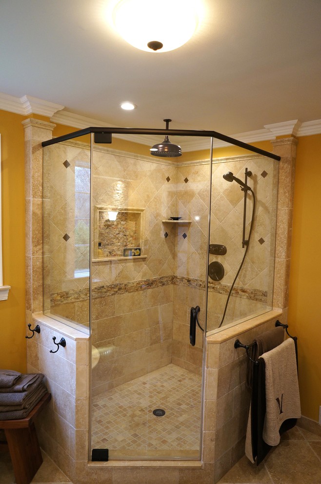 Warm & Classic - Traditional - Bathroom - Philadelphia - by StoneMar ...