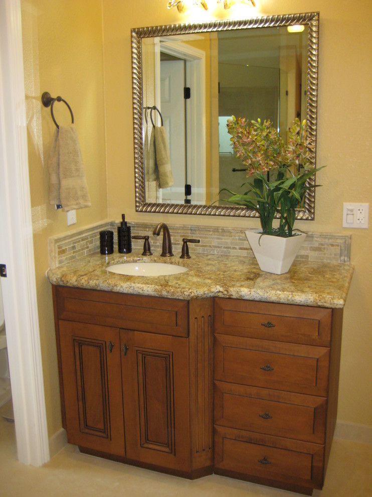 Warm Neutral Master Bath - Traditional - Bathroom - San Francisco - by ...