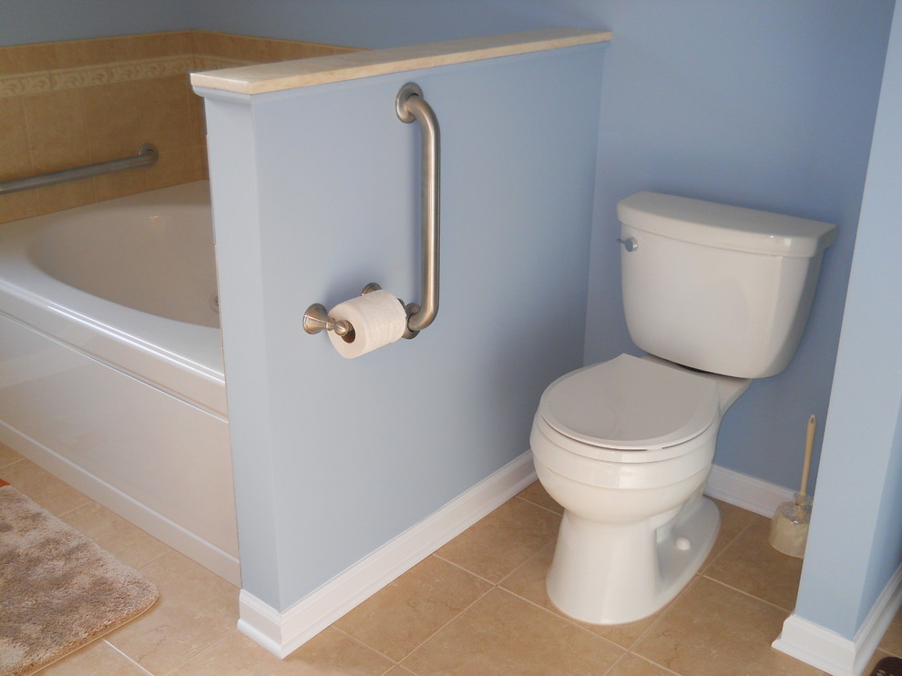 Water Closet Hand Rail - Traditional - Bathroom - Newark - by User | Houzz