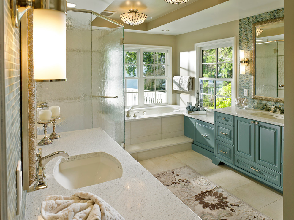 Waterway Oasis - Traditional - Bathroom - Seattle - by Fitch Design ...