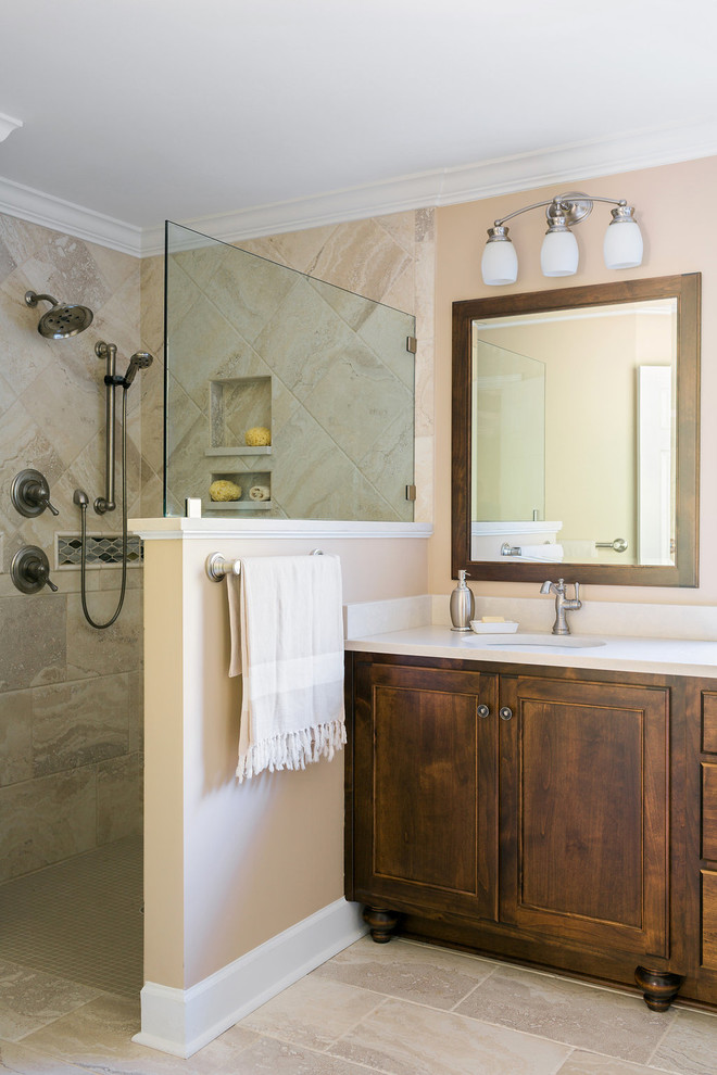 Watkinsville Transitional Master Bathroom Remodel - Transitional ...