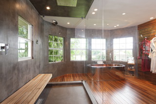 Wellington - Microcement Master Bathroom - Contemporary - Bathroom ...