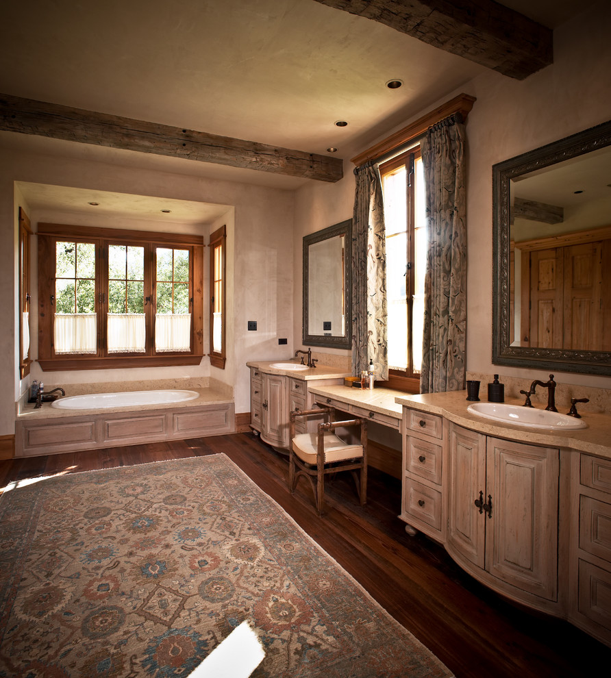 West Texas Traditional Ranch - Rustic - Bathroom - Houston - by Osborne ...