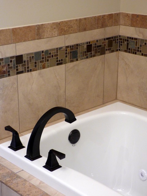 Whirlpool Tub Surround - Estilo Craftsman - Cuarto de baño - Otras ...