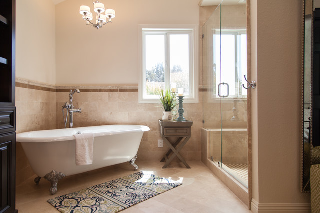 Whispering Wind | master bathroom - Traditional - Bathroom - Orange ...