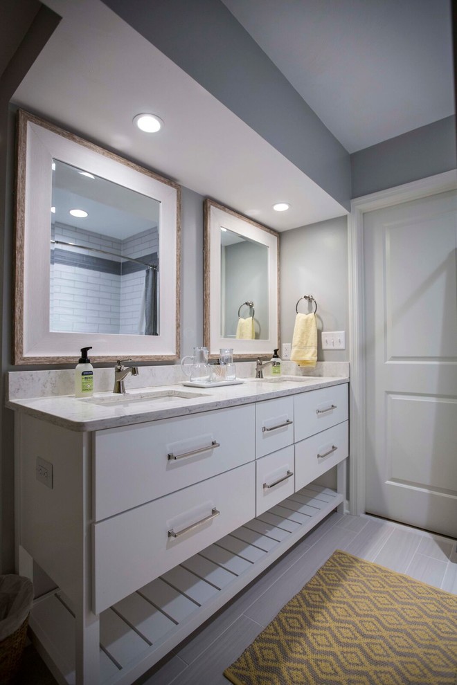 White Bathroom Cabinets - Contemporary - Bathroom - Other - by Bowman's ...