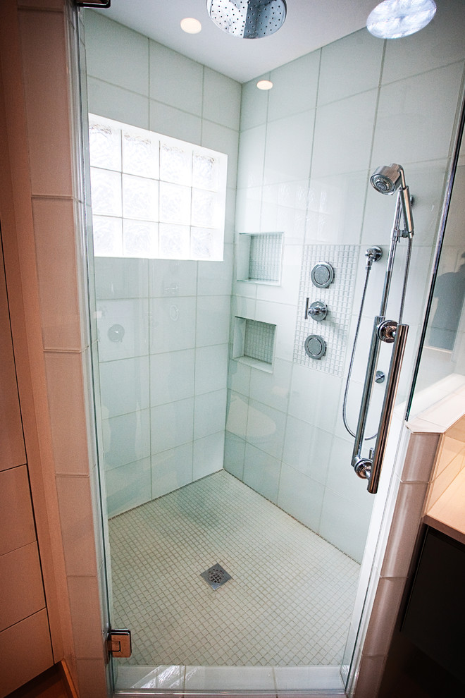White Hot Bathroom Renovation - Modern - Bathroom - Milwaukee - by ...