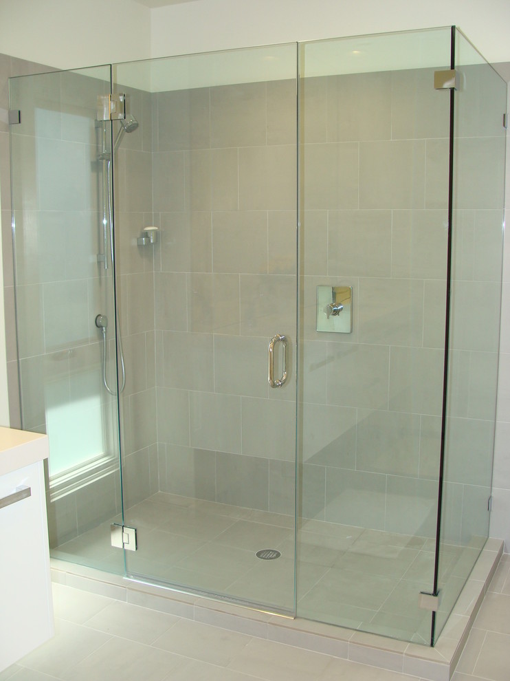 White Lacquer Master Bath - Contemporary - Bathroom - San Francisco ...