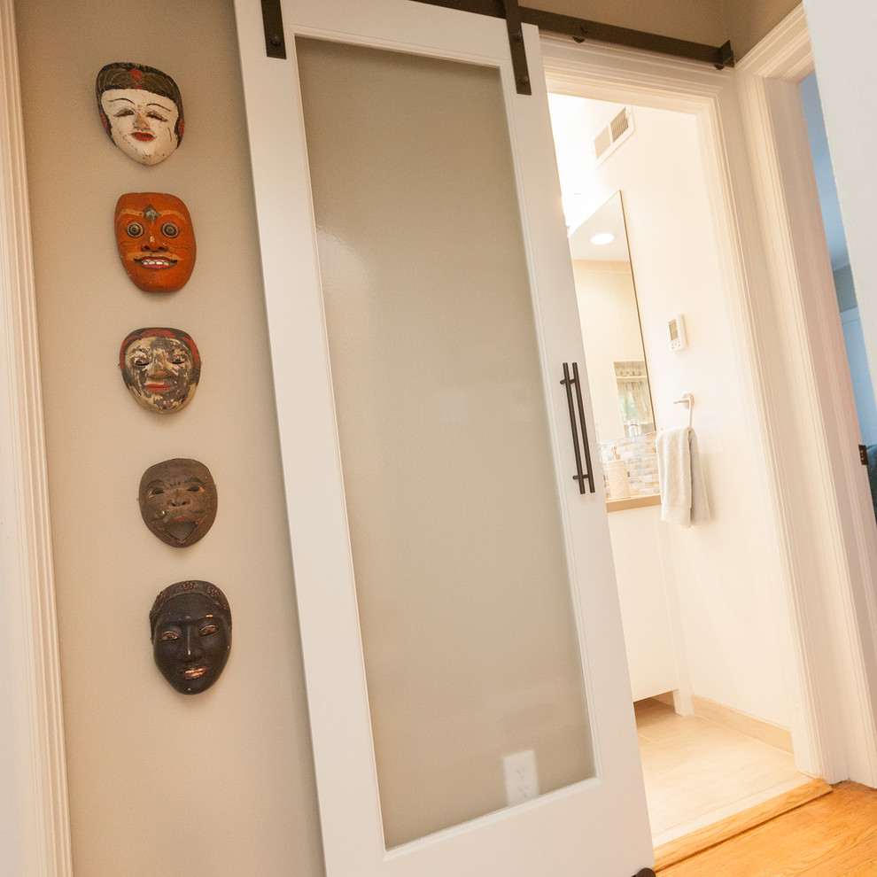 Whole House Renovation: Small Bathroom - Contemporary - Bathroom ...