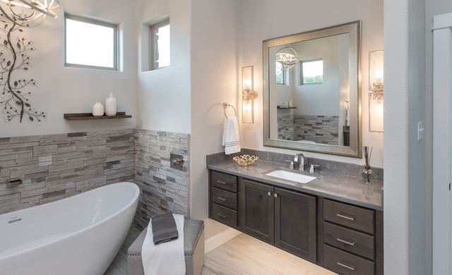Wilsonart® Quartz | Haldi, Q4032 - Rustic - Bathroom - Austin - by ...