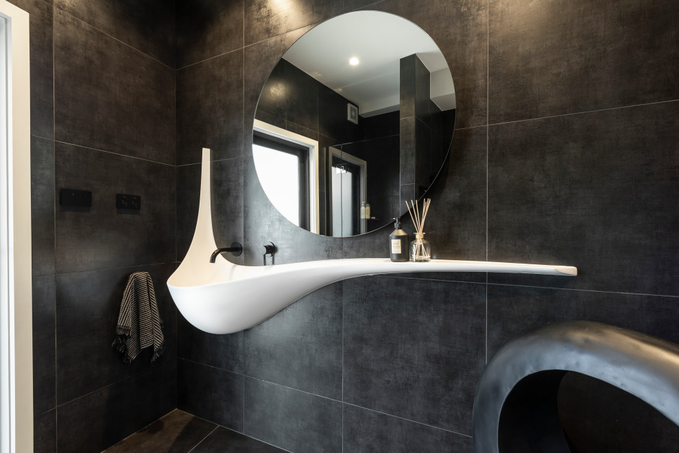 Wiri Guest Bathroom - Modern - Bathroom - Auckland - by Celia Visser ...