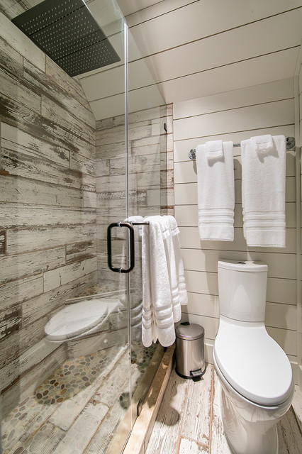 Worlds Awesomest Tiny House!! - Estilo Craftsman - Cuarto de baño ...