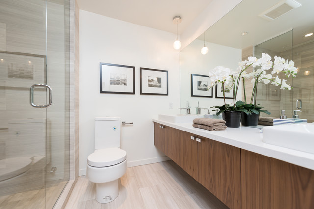 Yaletown Loft Penthouse - Contemporain - Salle de Bain - Vancouver ...