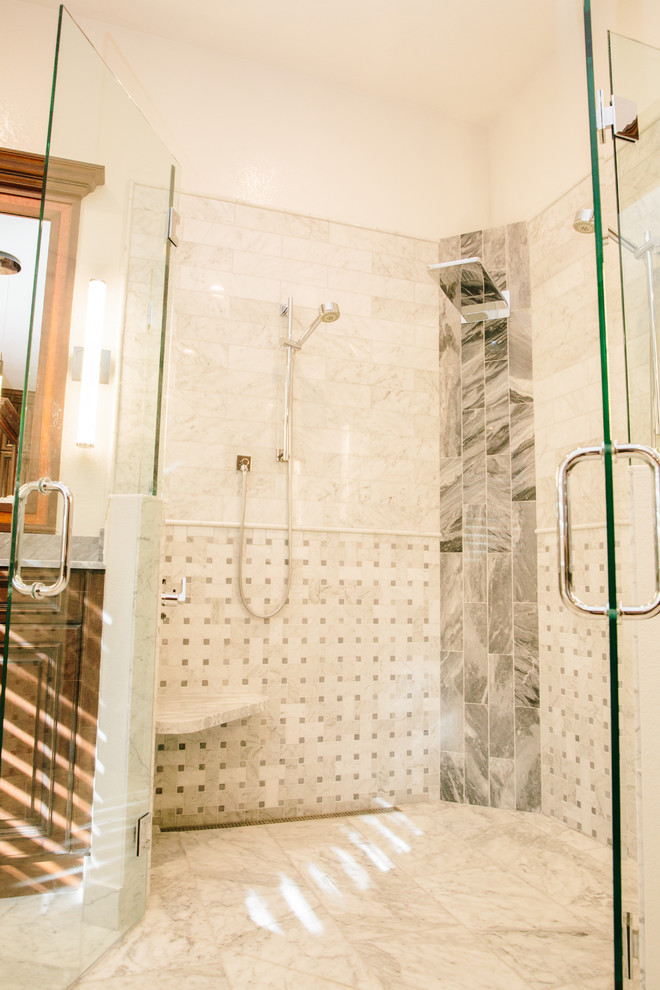 Zero Clearance Shower - Traditional - Bathroom - Denver - by Jan Neiges ...