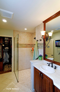 Zero Threshold Shower - Traditional - Bathroom - Philadelphia - by ...