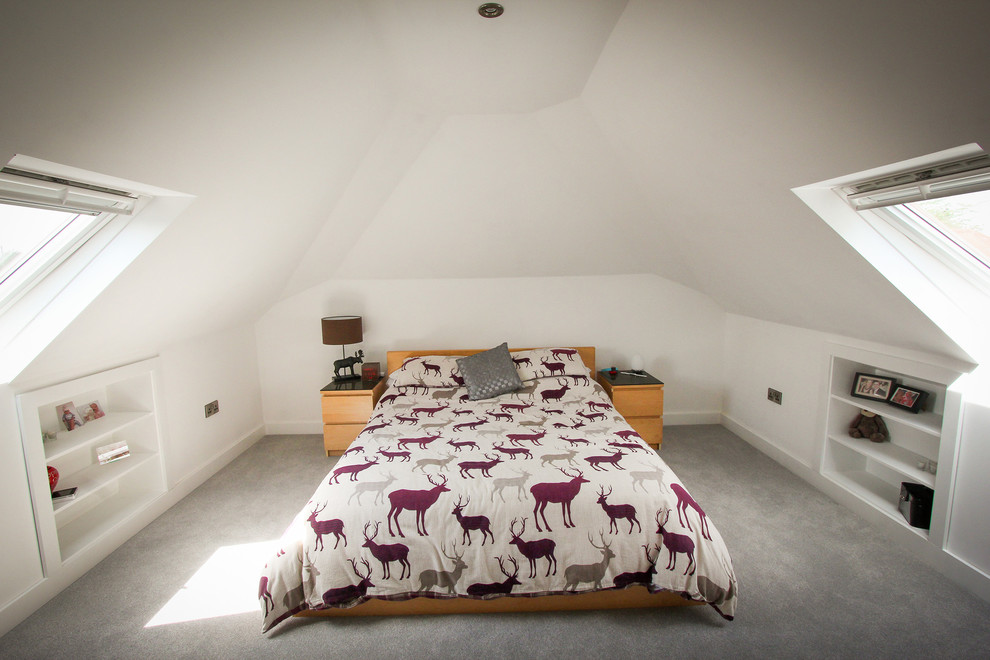 1950s Bungalow Loft Conversion - Contemporary - Bedroom - Other - by ...