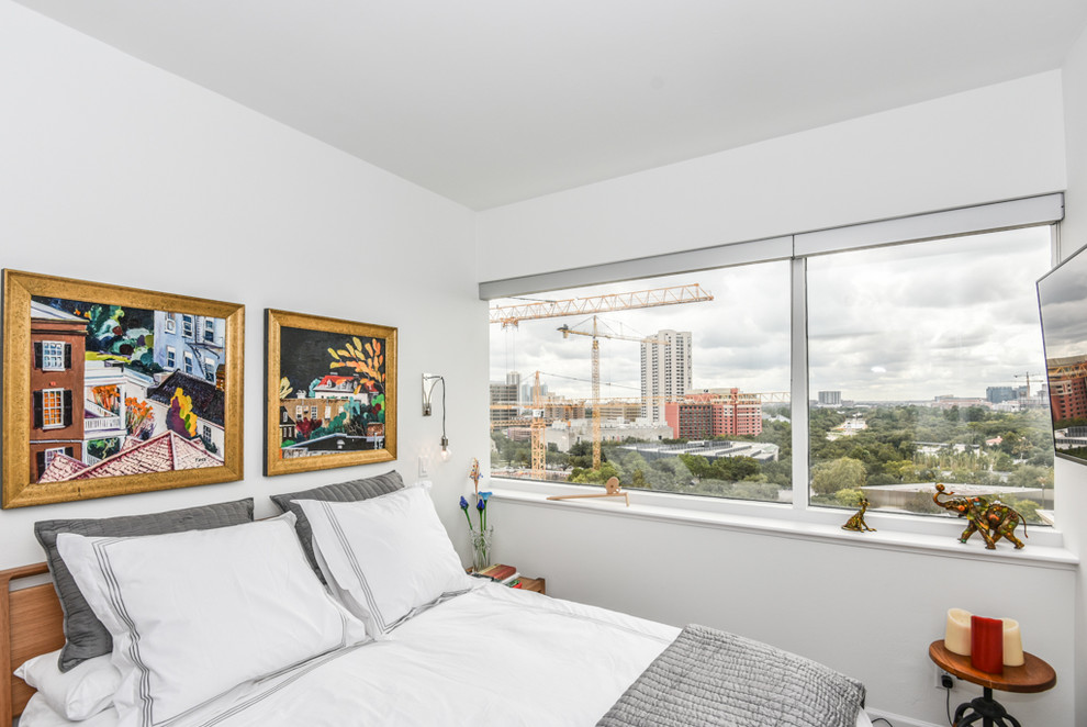 1980s Hi-Rise Condo Goes Mid Century Modern in Houston's Museum ...