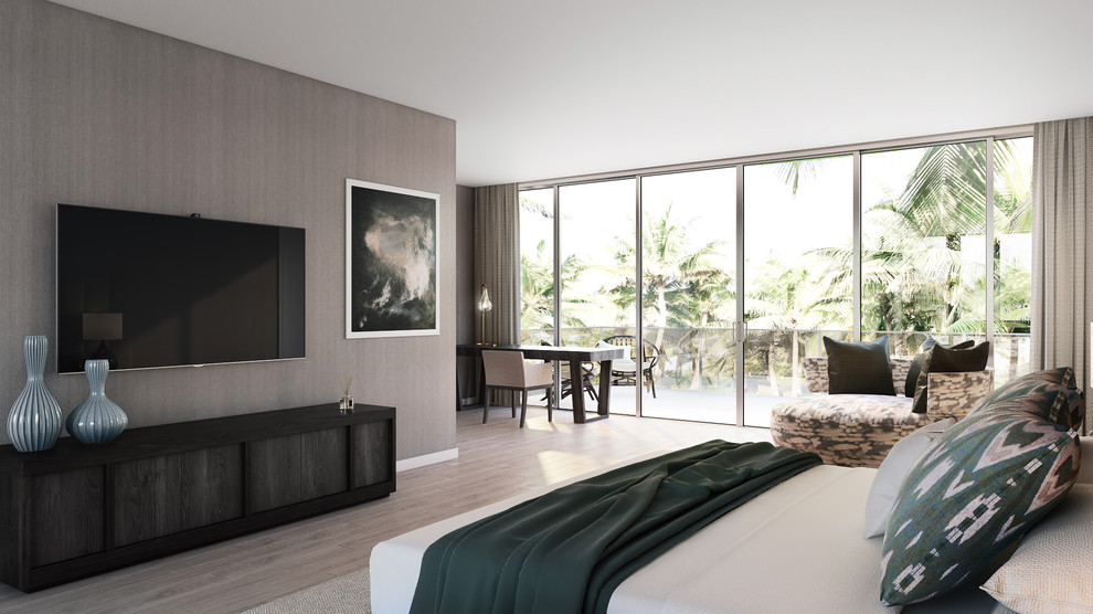 3D Visual - Contemporary - Bedroom - Miami - by Light on White Design ...