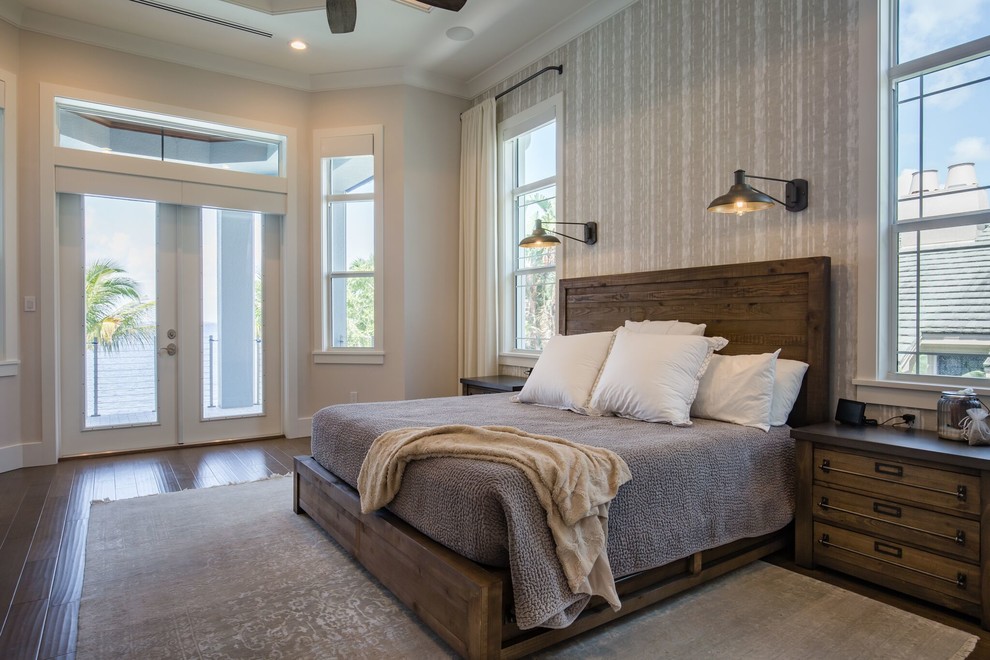 A coastal transitional stunner - Fort Myers riverfront - Bedroom ...