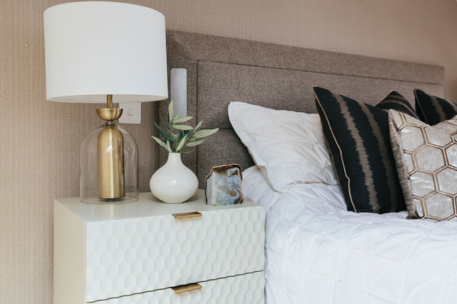 A loft conversion master bedroom - Contemporary - Bedroom - London - by ...