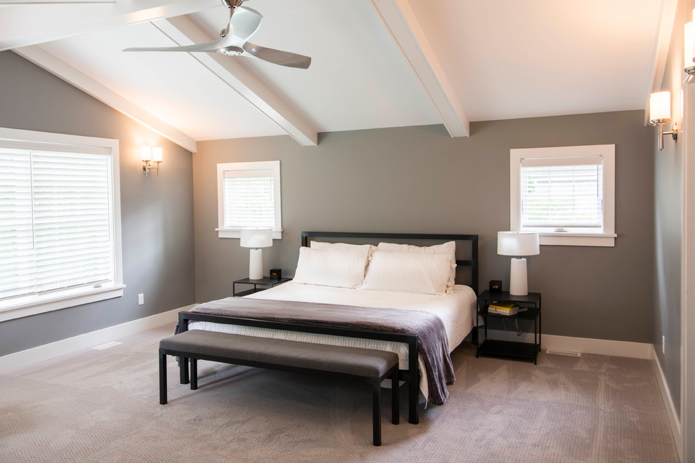 A Master Suite for Berkshire Cape Cod - Contemporary - Bedroom ...